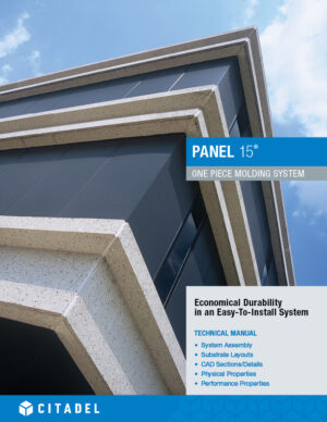 Panel 15® 1pc Moldings - Citadel Architectural Products