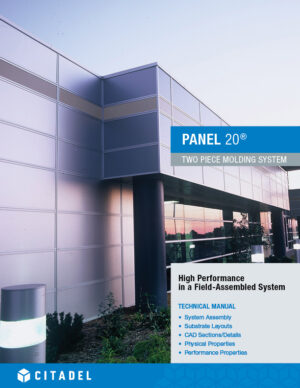 Panel 20® 2pc Moldings - Citadel Architectural Products